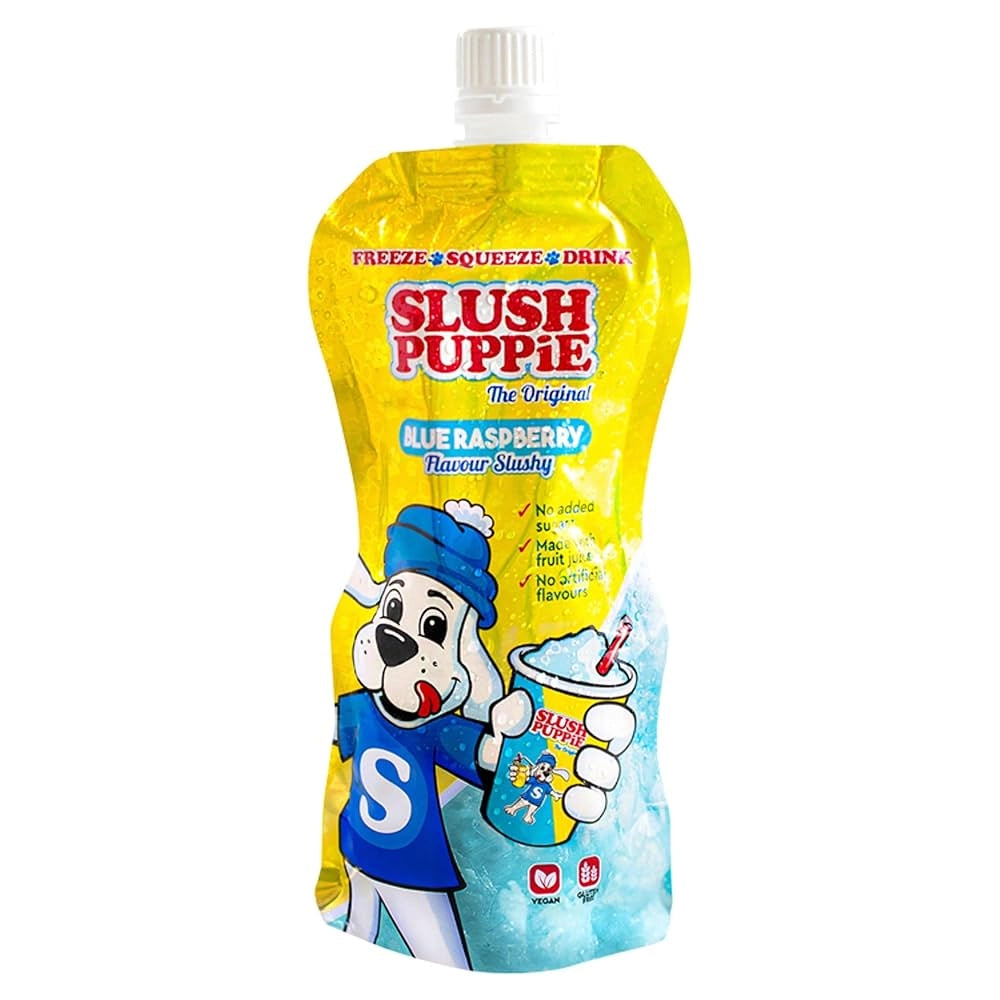 Slush Puppie The Original Blue Raspberry Flavour Slushy 250ml – Victory ...